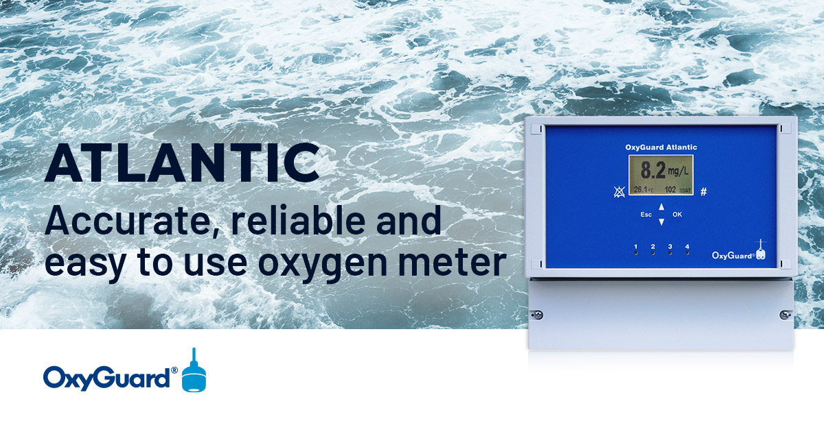 OxyGuard Atlantic - Single Channel DO/temperature meter with advanced ...